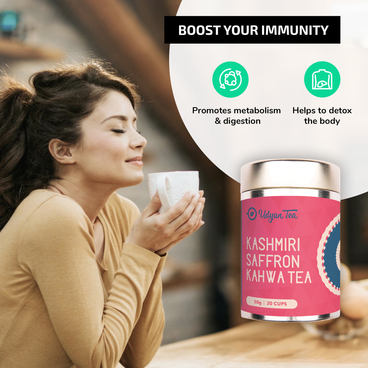 Immunity Booster Tea Pack | Buy Herbal Tea Online – UDYAN TEA