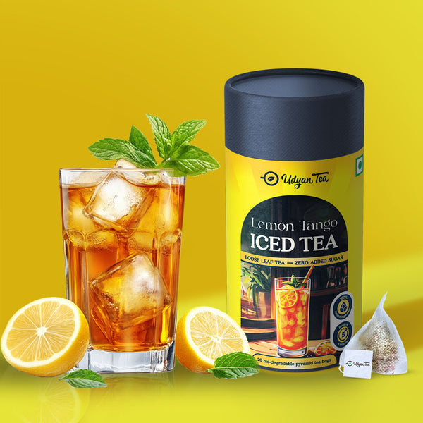 Lemon Tango Iced Tea | Lemon Iced Tea | Udyan Tea - 100g Loose Leaves ...