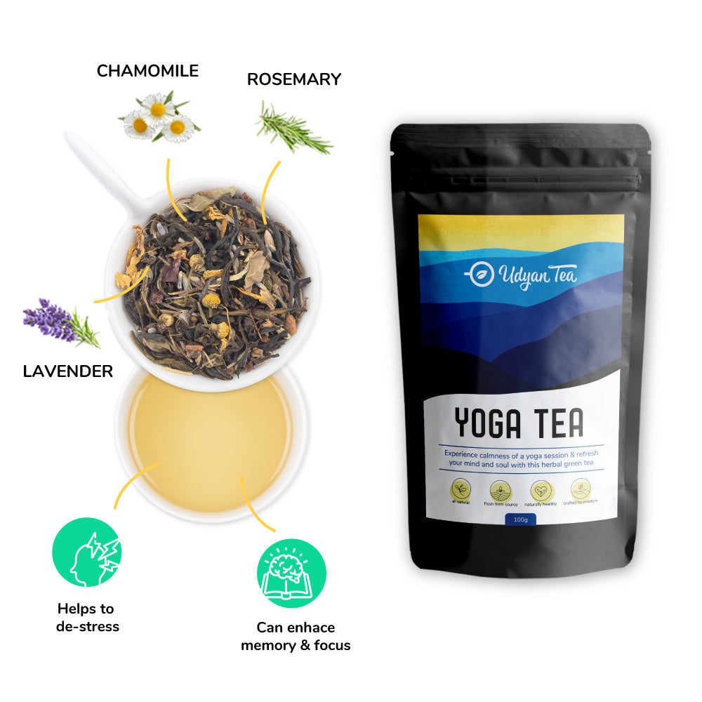 Yoga Tea - Herbal Green Tea Online | Udyan Tea